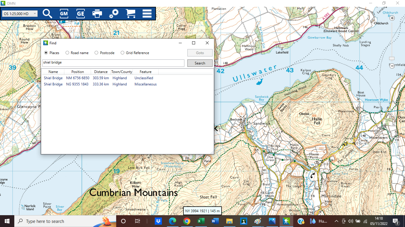 Outdoor Map Navigator – Getting started – TGO Challenge