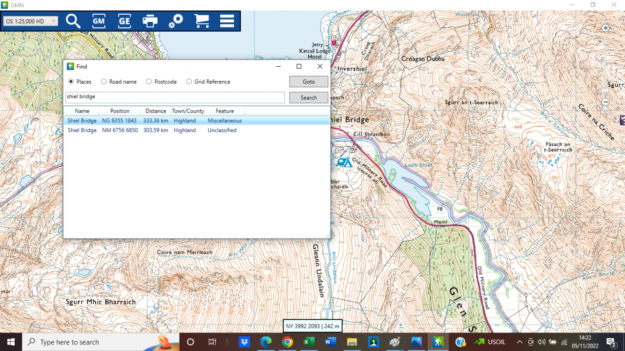 Outdoor Map Navigator – Getting started – TGO Challenge